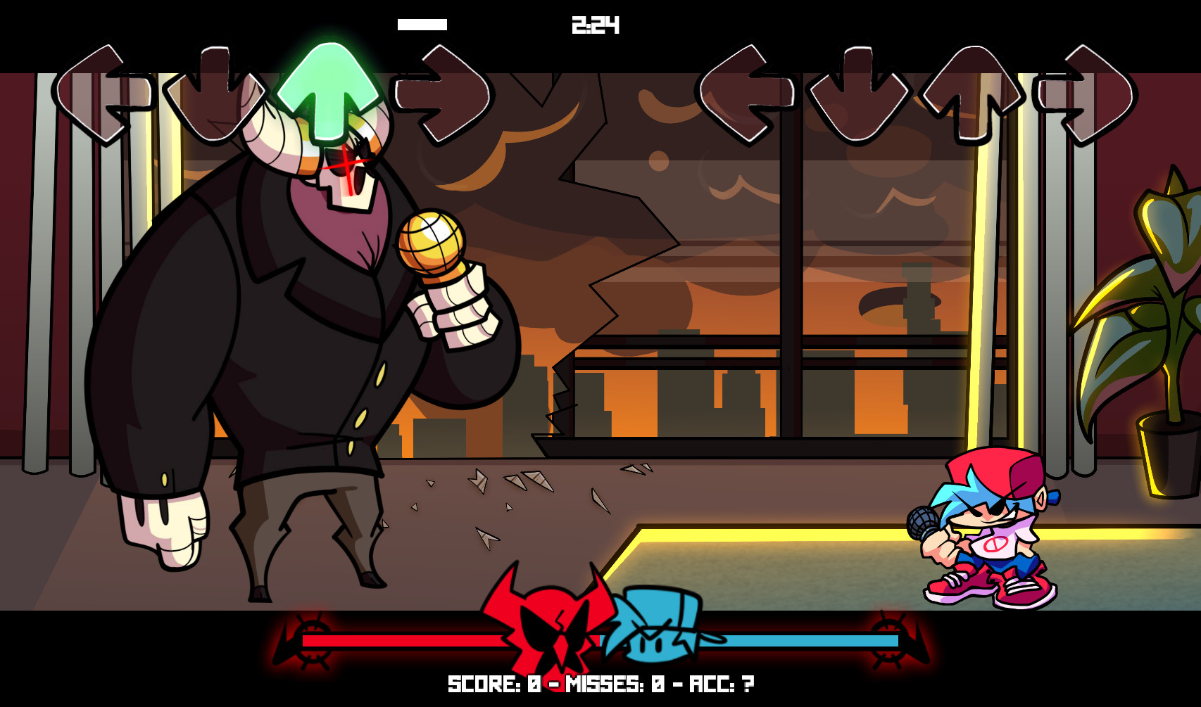 Friday Night Funkin': Vs Cross / Head Honcho Havoc [Friday Night Funkin ...