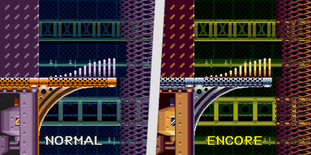 Encore Level Palettes Mod for Sonic Origins | SO Mods