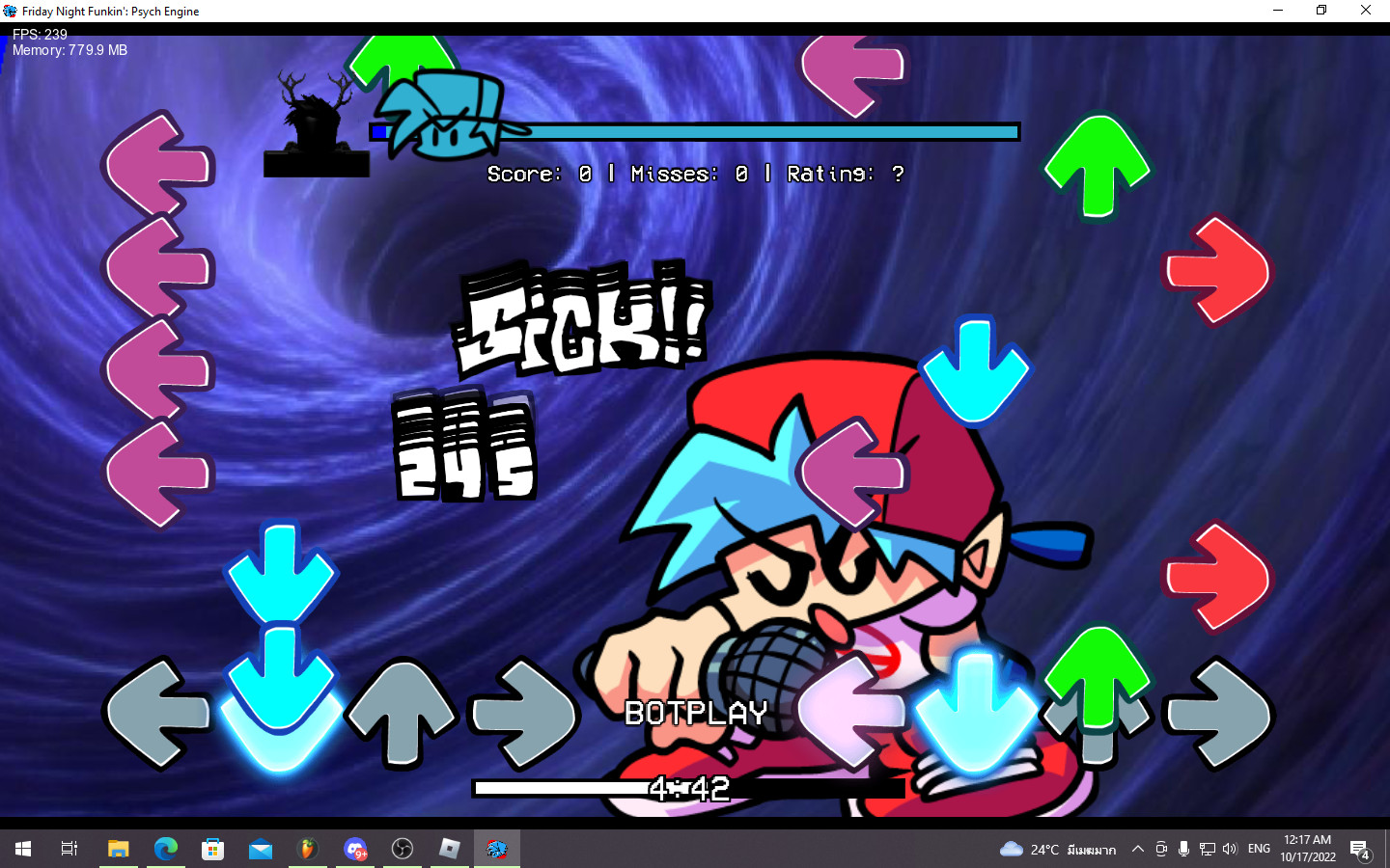 Godmode on: Vs Theroenixz FNF Mod for Friday Night Funkin' | FNF Mods