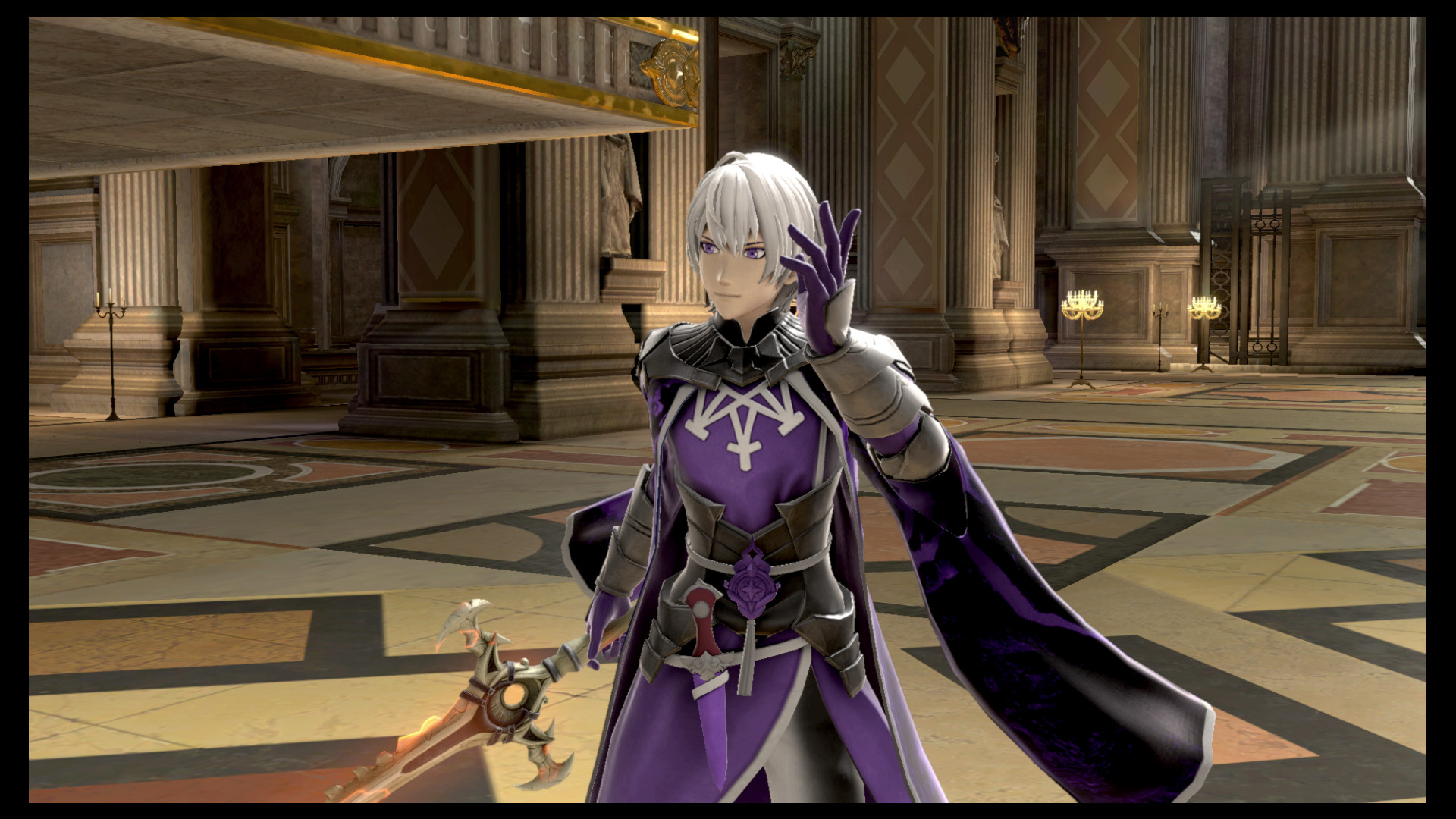 Dark Violet Byleth Mod for Super Smash Bros. Ultimate | SSBU Mods