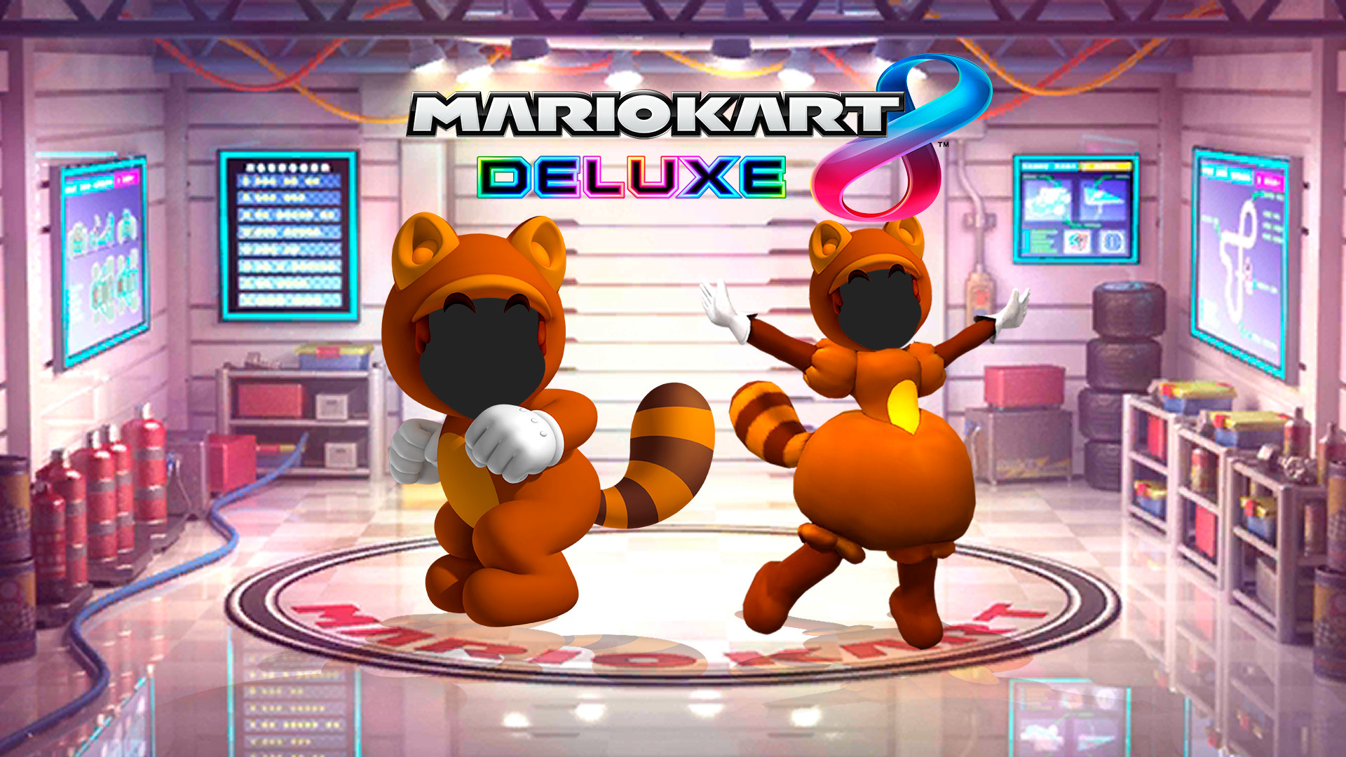Tanooki Mii Suits Mod for Mario Kart 8 Deluxe | MK8D Mods