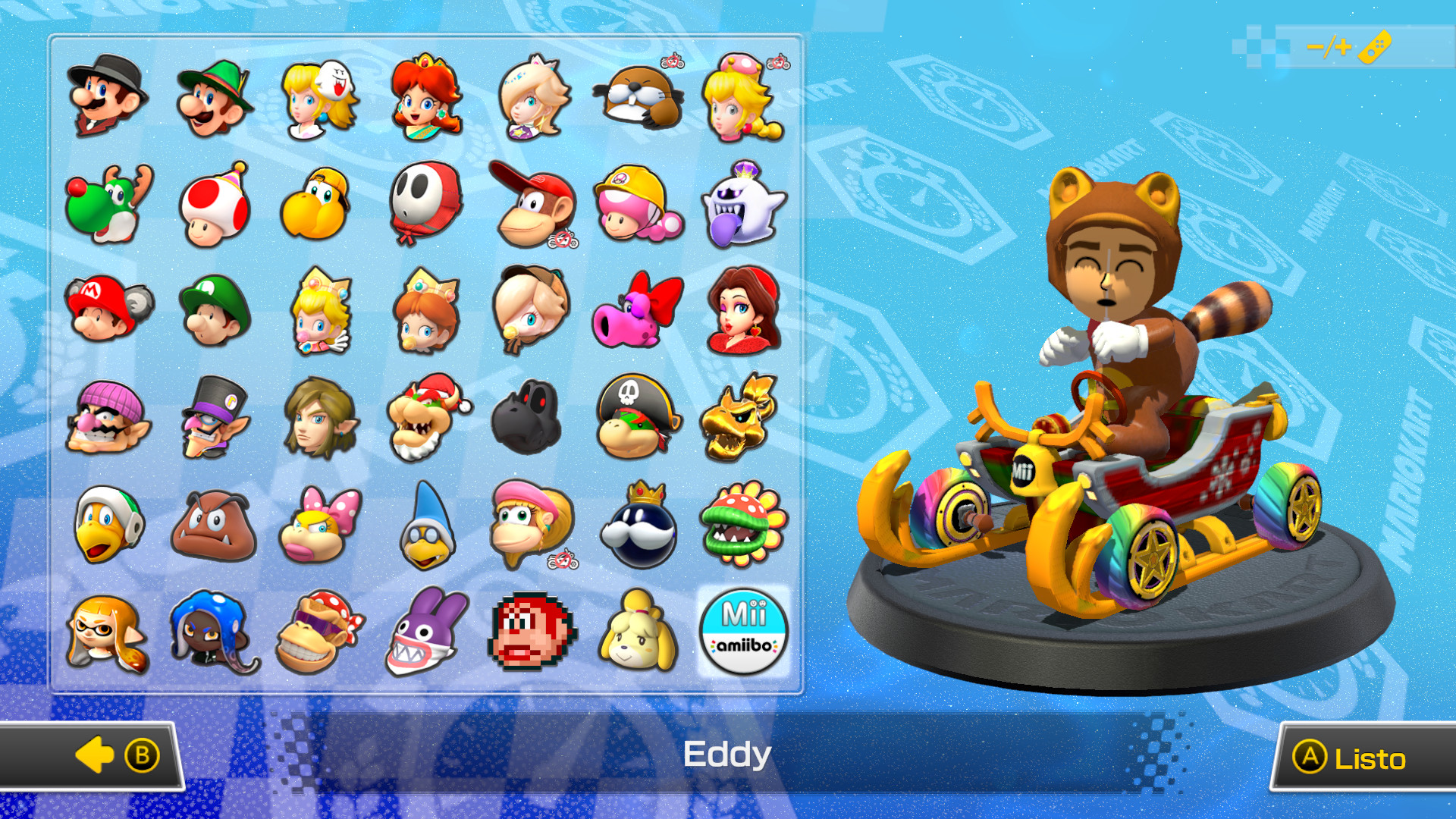 Tanooki Mii Suits Mod for Mario Kart 8 Deluxe | MK8D Mods