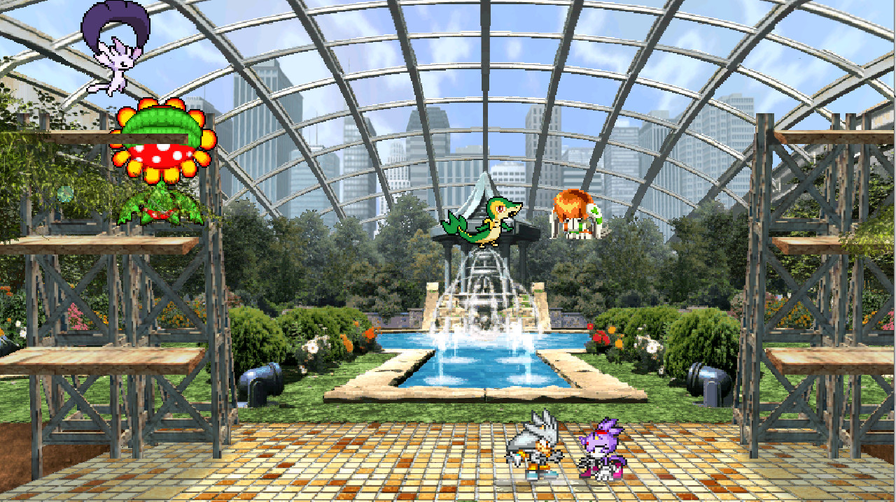 South Town Greenhouse (King of Fighters Neowave) Mod for Super Smash ...