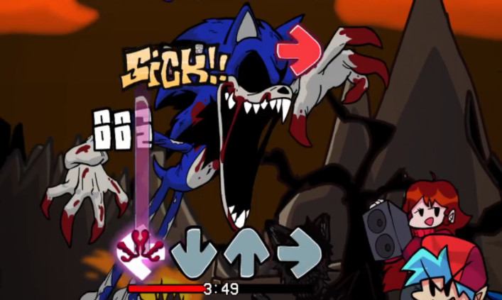 faker gf reskin Mod for Friday Night Funkin' | FNF Mods