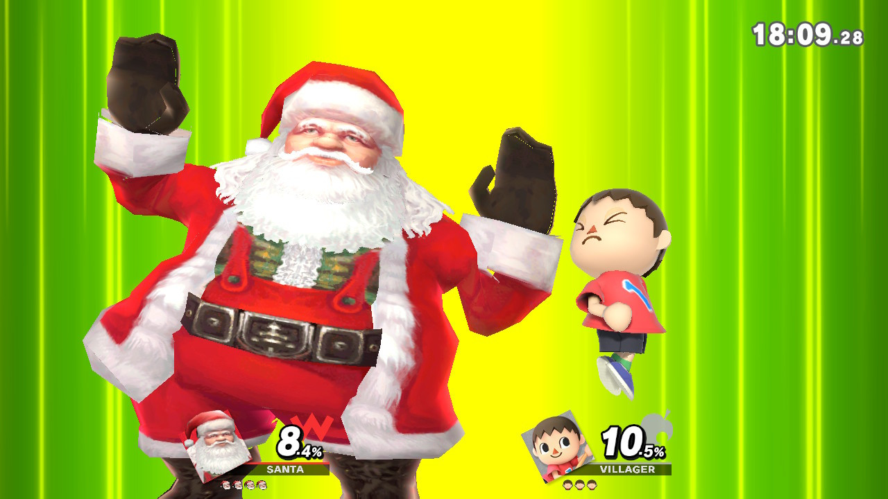 Santa Claus Mod for Super Smash Bros. Ultimate | SSBU Mods
