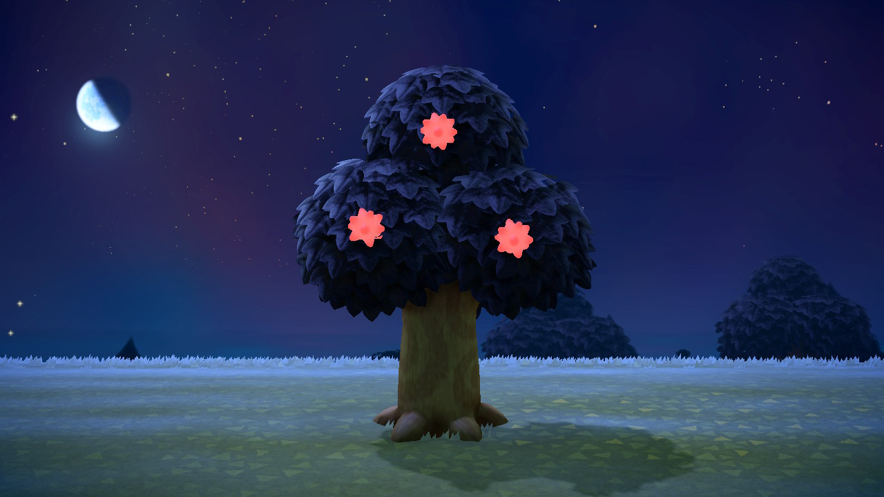 Star Trees Over Fruit Mod for Animal Crossing: New Horizons | ACNH Mods
