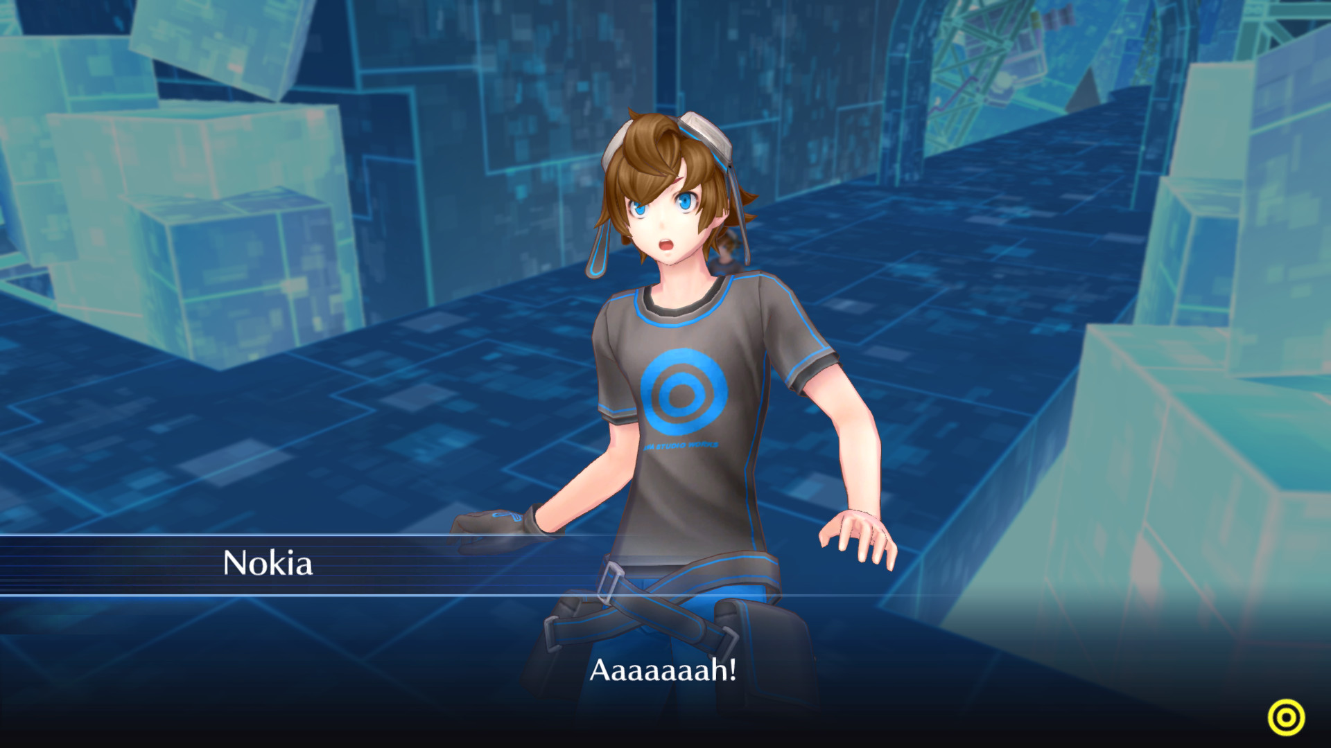 MC Recolor - Blue + Brown Hair Mod for Digimon Story Cyber Sleuth ...