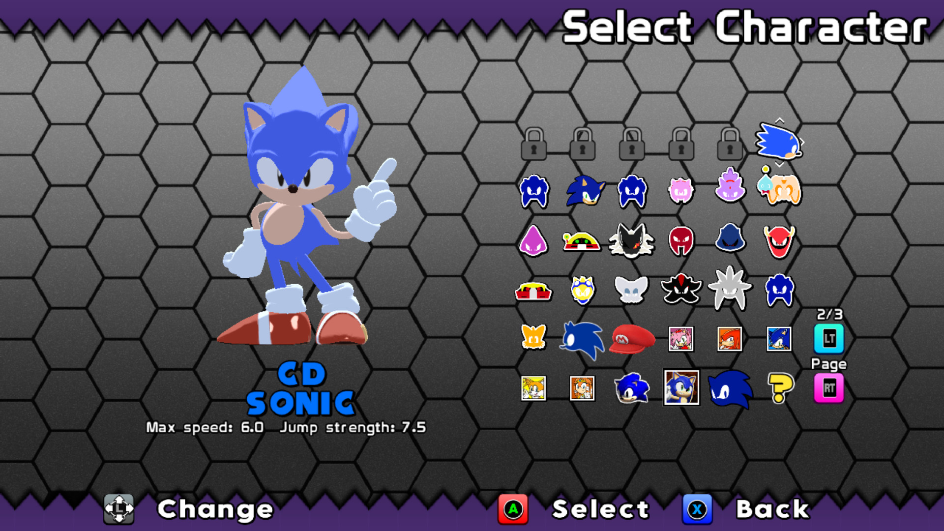 CD Sonic (Port) Mod for Sonic World DX | SWDX Mods
