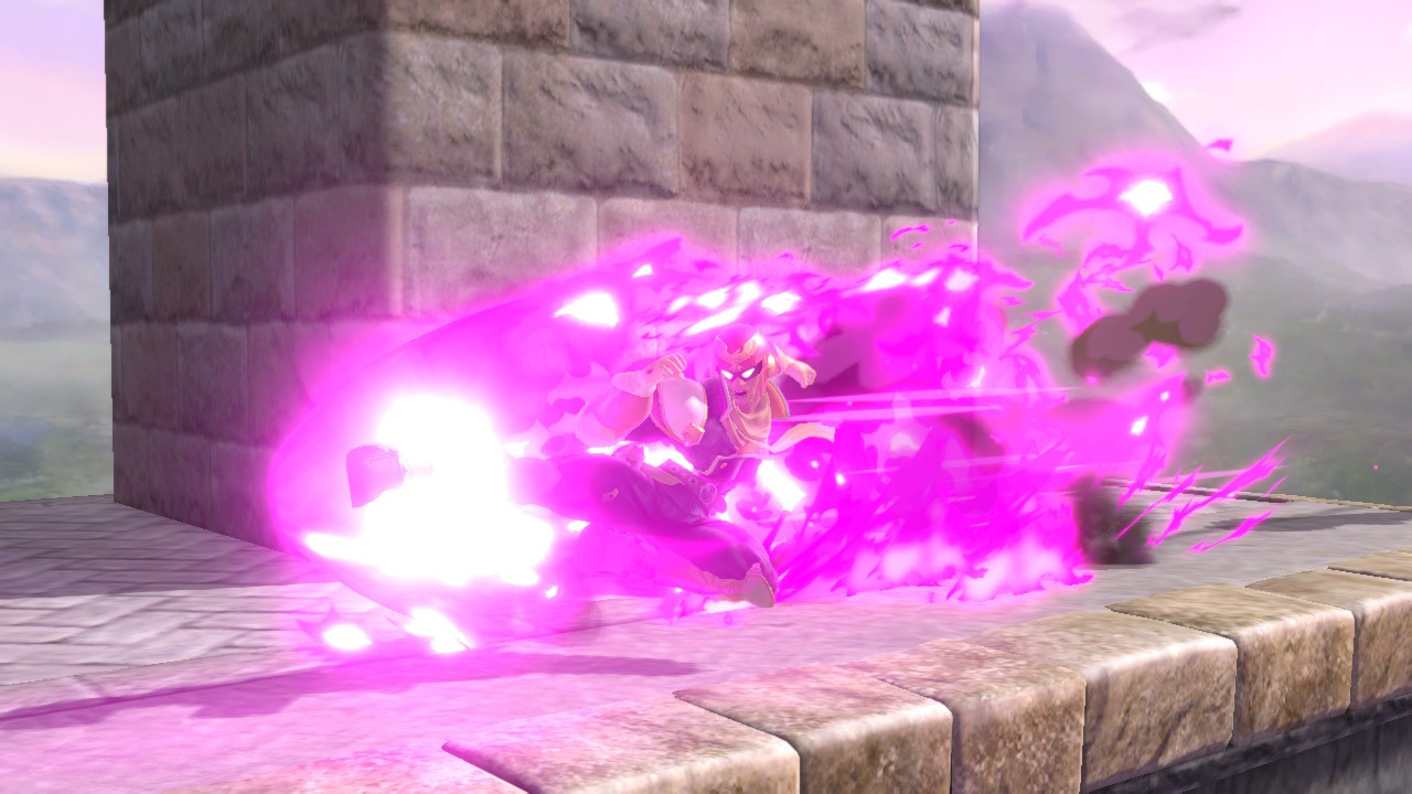 Pink Flames for Captain Falcon Mod for Super Smash Bros. Ultimate ...