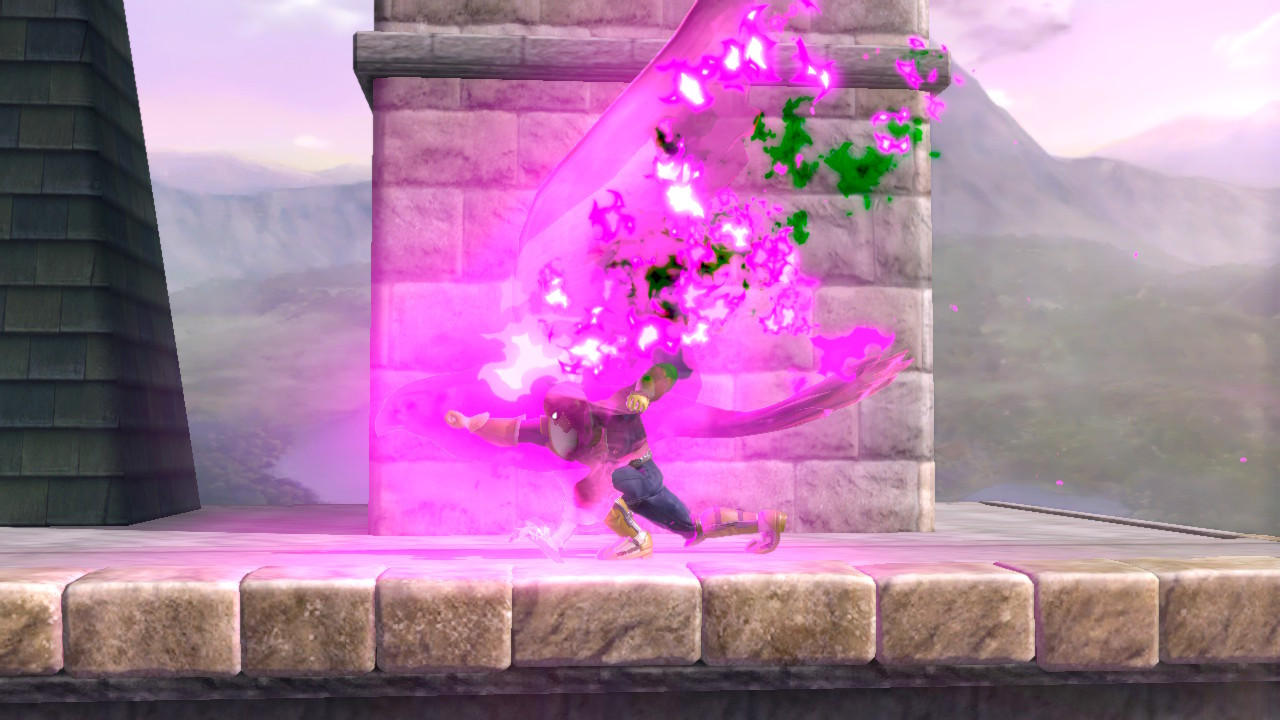 Pink Flames for Captain Falcon Mod for Super Smash Bros. Ultimate ...