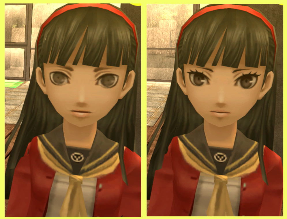 Better Faces Mod for Persona 4 Golden PC (32 Bit) | P4G PC 32 Mods