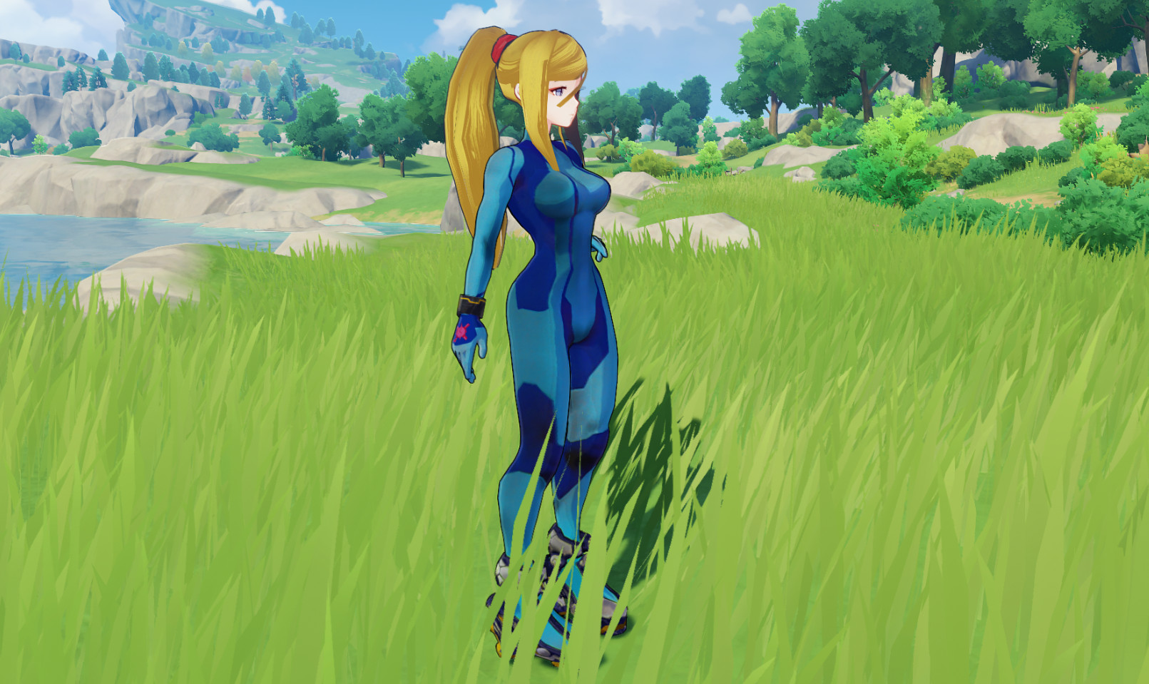 Zero Suit Samus Thicc Concept ZSS(Metroid: Samus Returns) Mod For