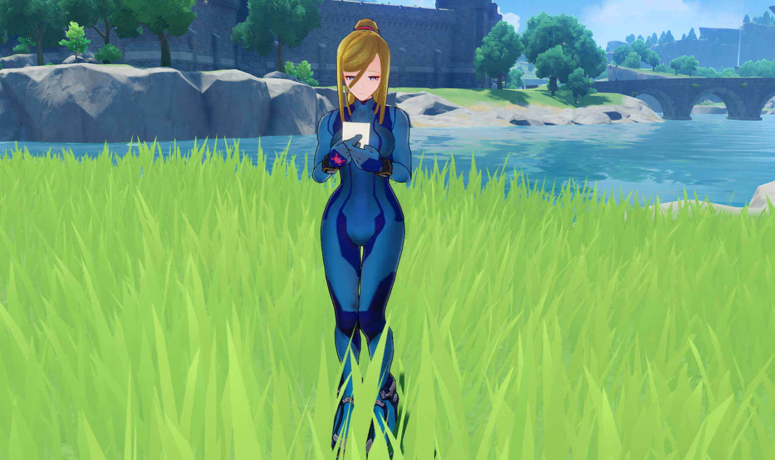 Zero Suit Samus (Metroid) Mod for Genshin Impact | GI Mods