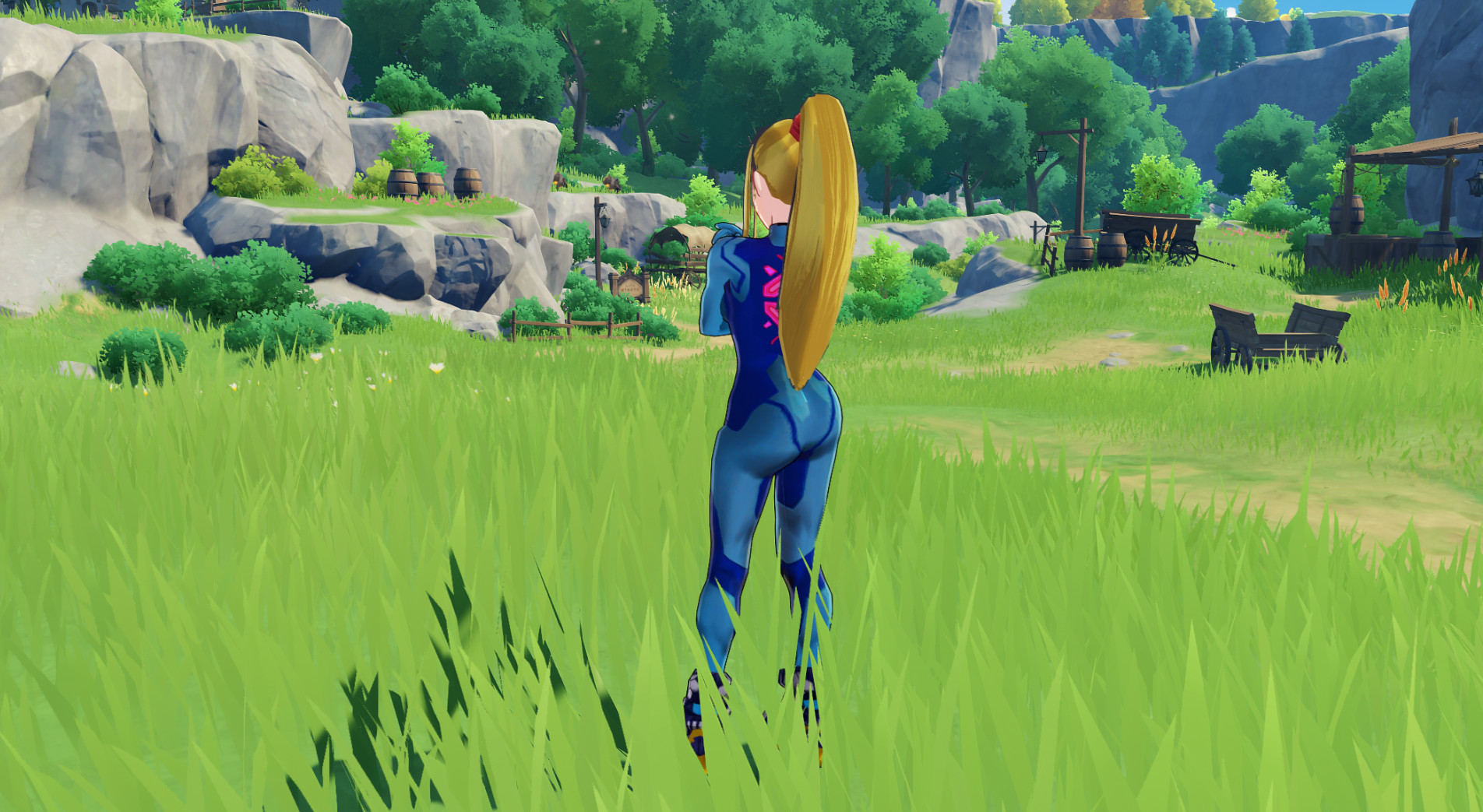 Zero Suit Samus (Metroid) Mod for Genshin Impact | GI Mods