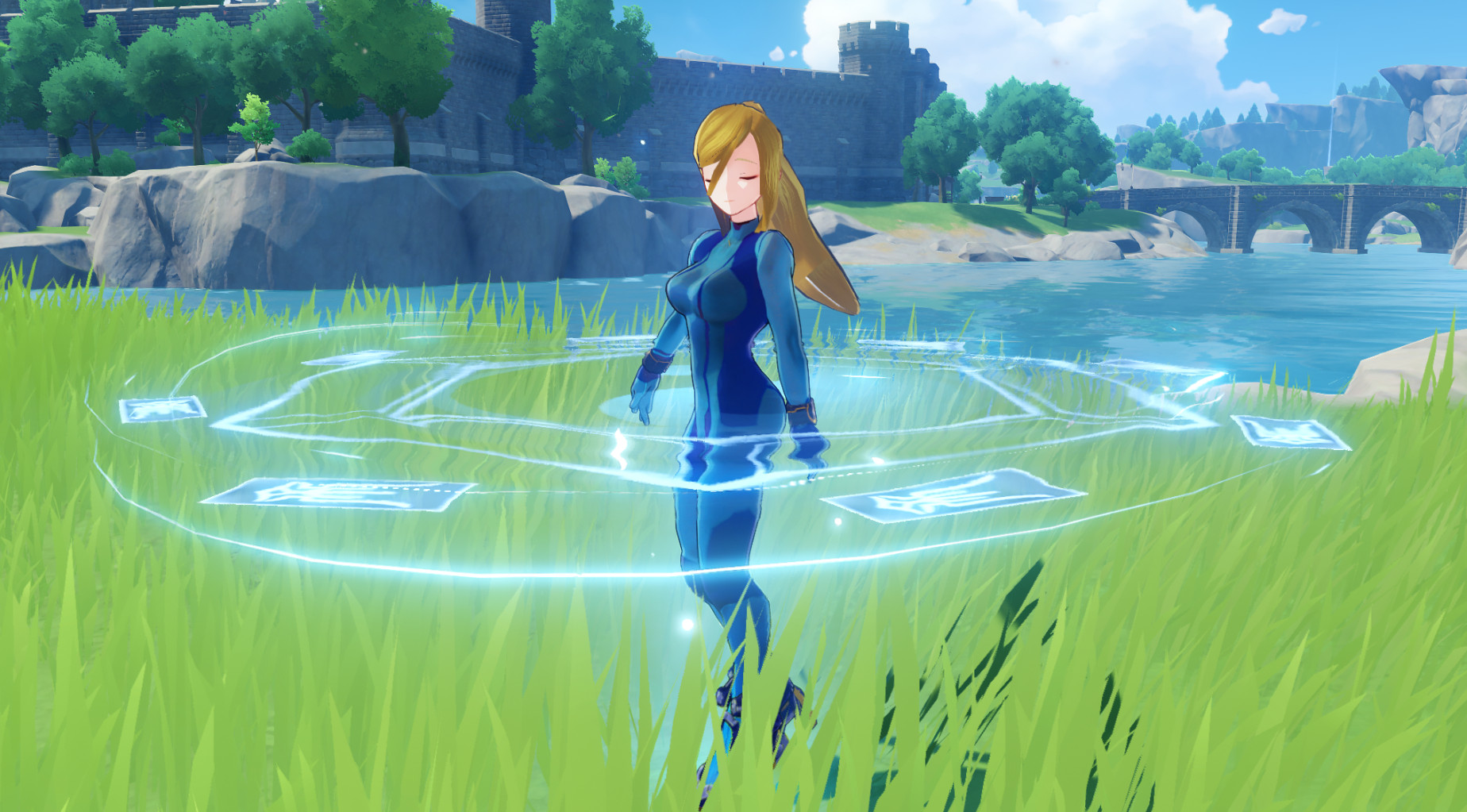 Zero Suit Samus (Metroid) Mod for Genshin Impact | GI Mods