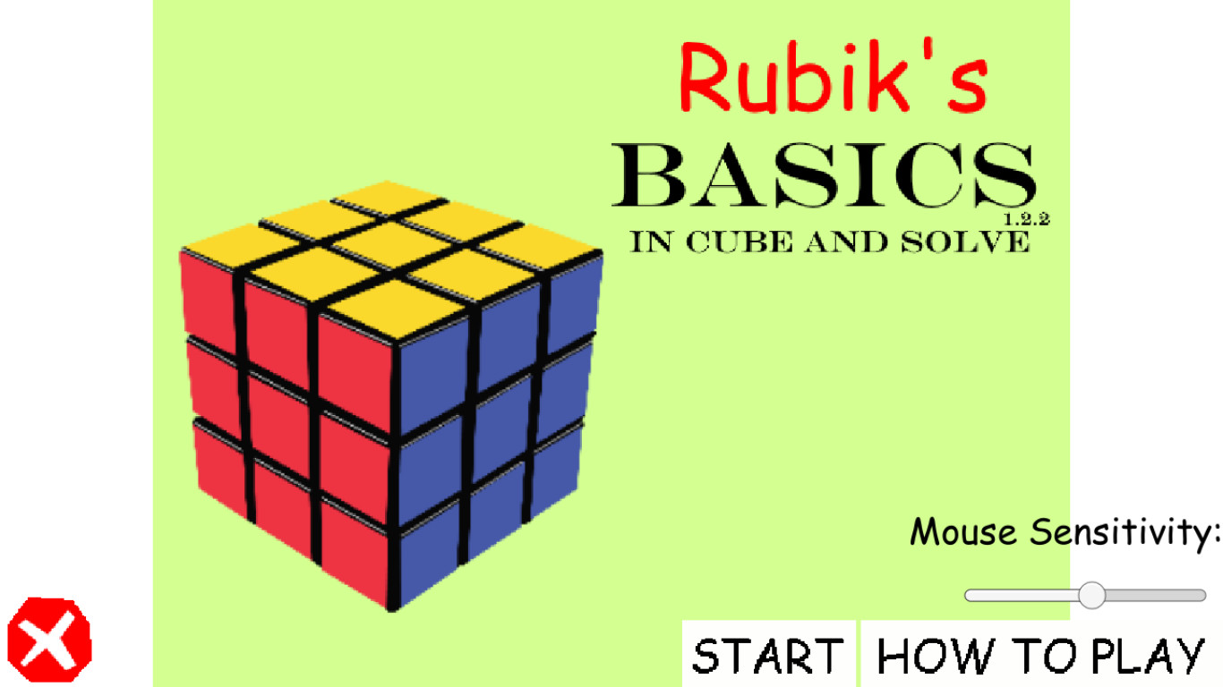 Rubix Basics in cube and solve [Baldi's Basics] [Mods]