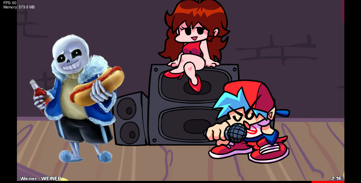 Friday Night Weinin' (Vs. Weiner Sans) [Friday Night Funkin'] [Mods]