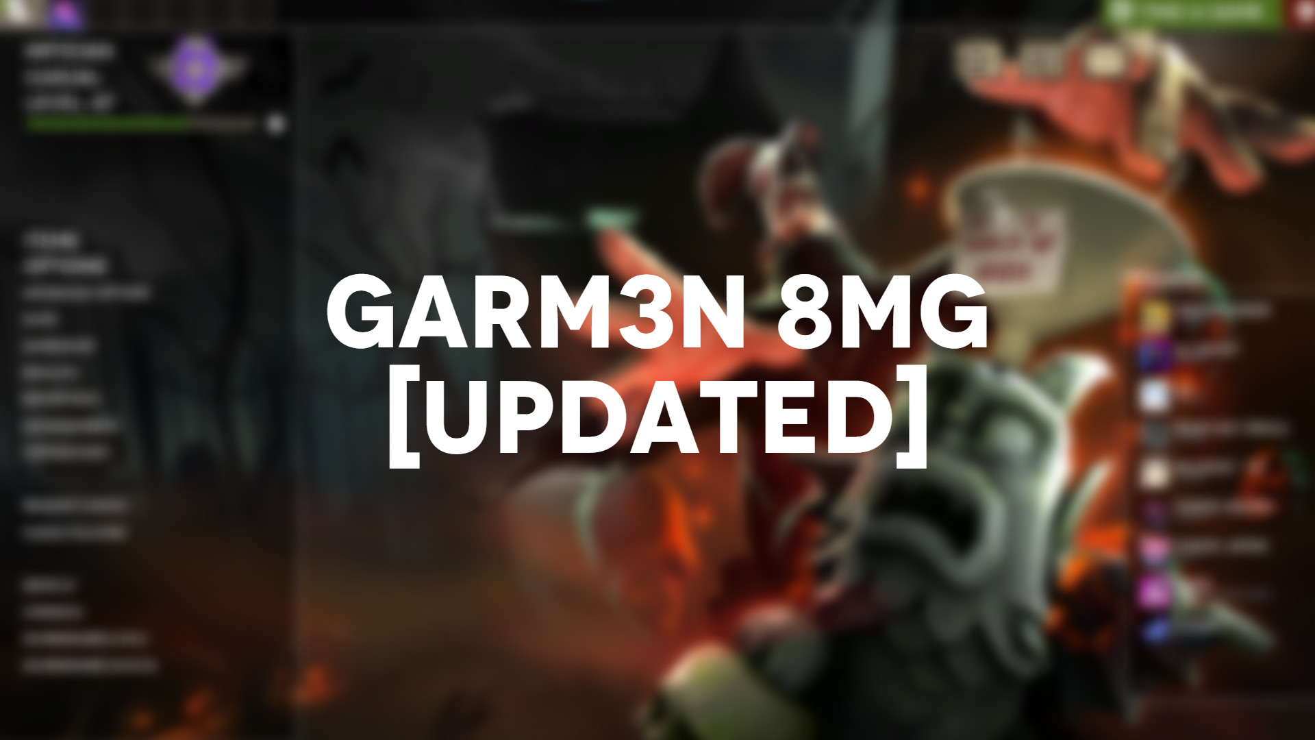 Garm3n 8MG [UPDATED] [Team Fortress 2] [Mods]