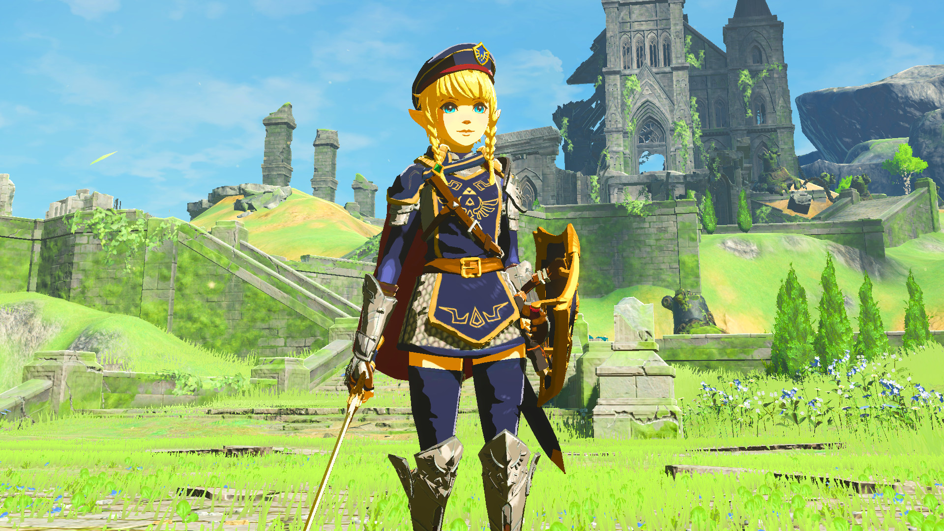 Royal Knight Armor for Linkle 3.0 Mod for The Legend of Zelda: Breath ...