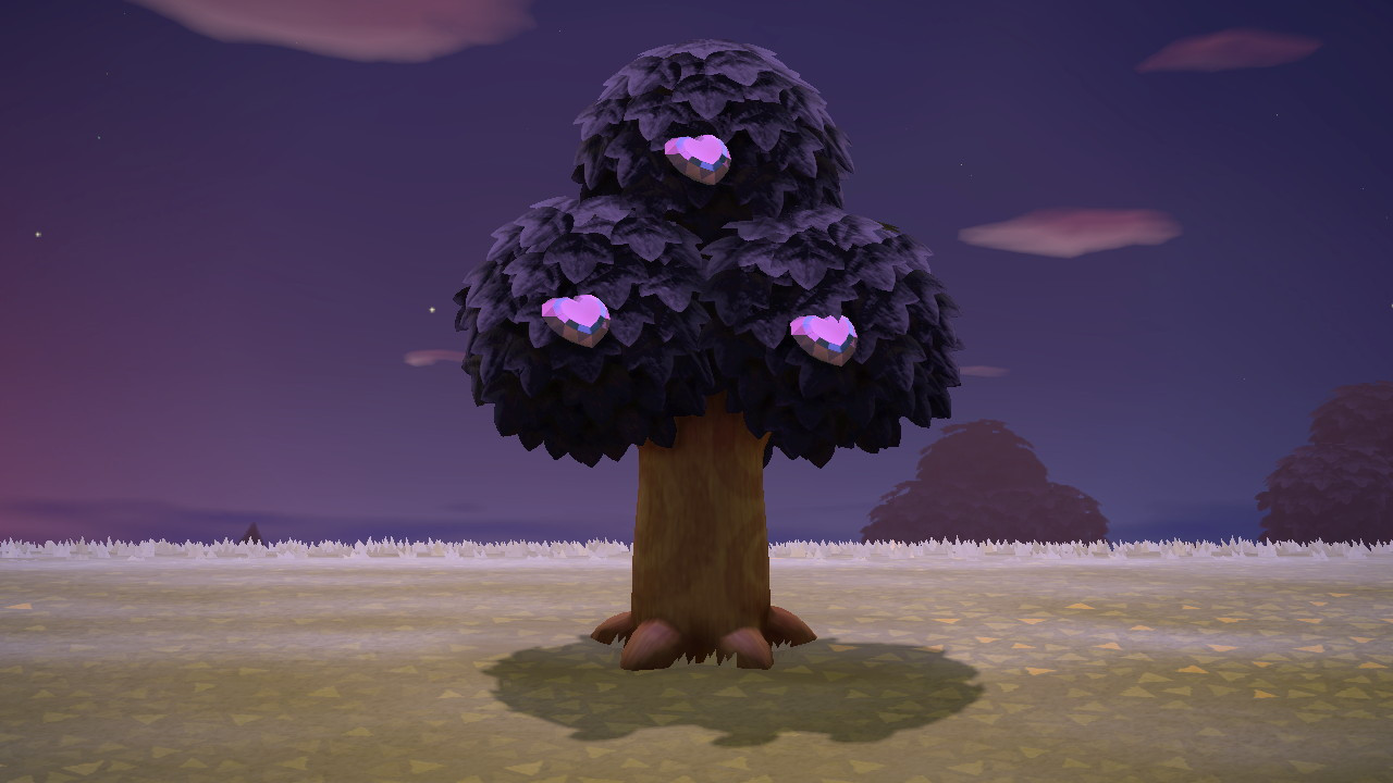 Star Trees Over Fruit Mod for Animal Crossing: New Horizons | ACNH Mods