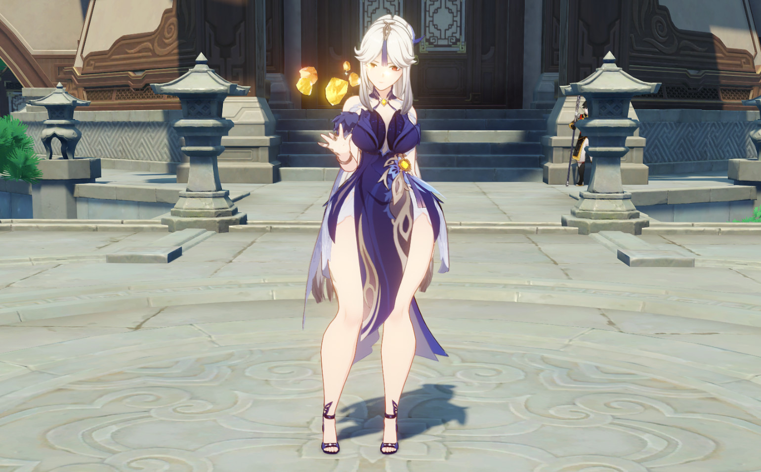 Bottom Heavy/Thicc Ningguang Mod for Genshin Impact | GI Mods