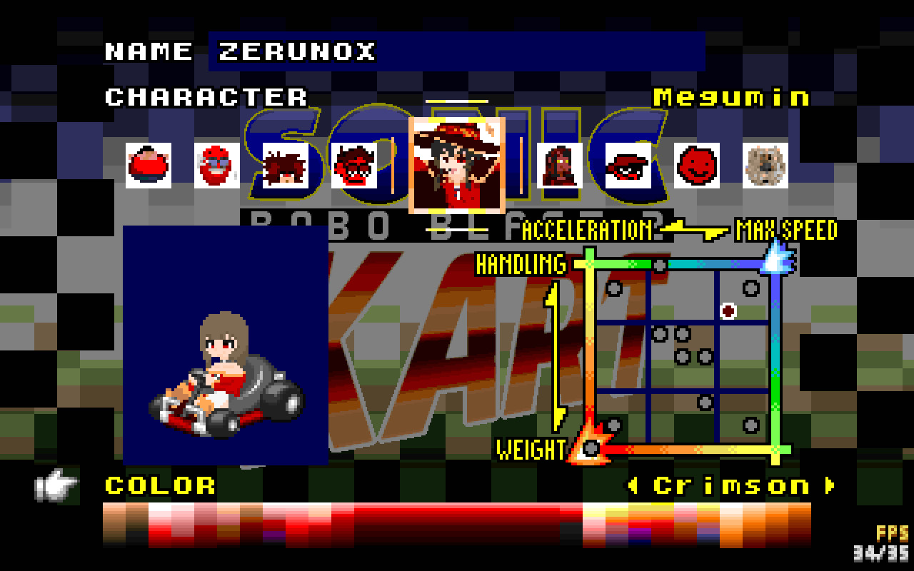 Zerunox's Character Pack Mod for Sonic Robo Blast 2 Kart | SRB2K Mods