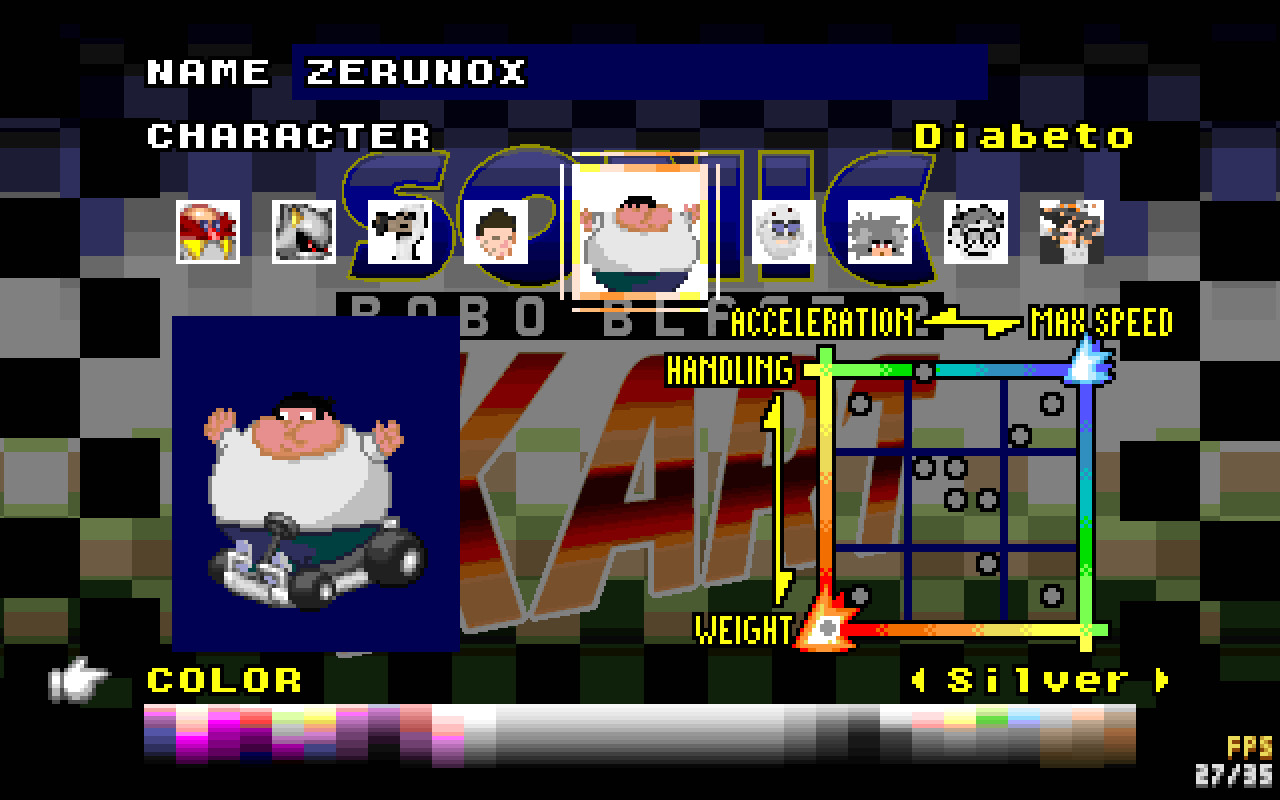 Zerunox's Character Pack Mod for Sonic Robo Blast 2 Kart | SRB2K Mods