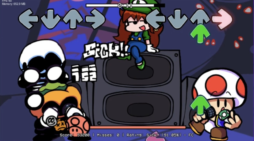 FNF: Toad Over BF [Friday Night Funkin'] [Mods]