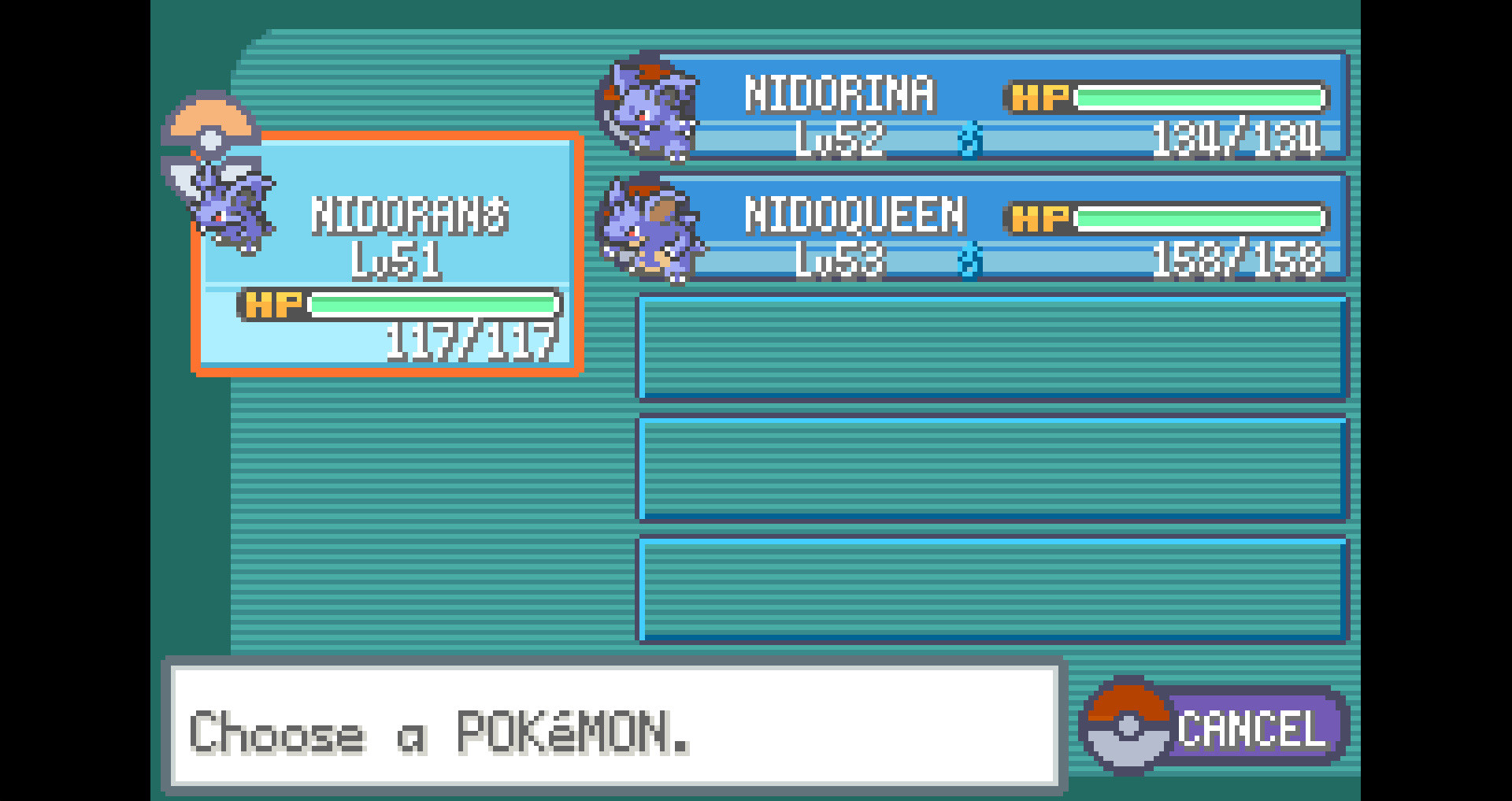 100% Male Nidoqueen Evolutionary Line [Pokemon FireRed and LeafGreen ...