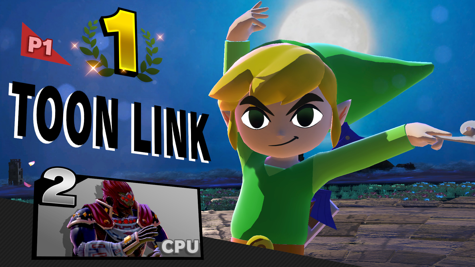 Wind-Waker Art Style Toon Link Mod for Super Smash Bros. Ultimate ...