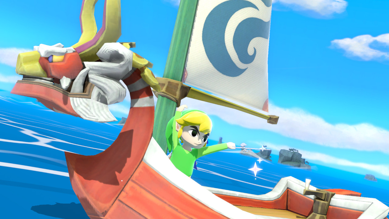 Wind-Waker Art Style Toon Link Mod for Super Smash Bros. Ultimate ...