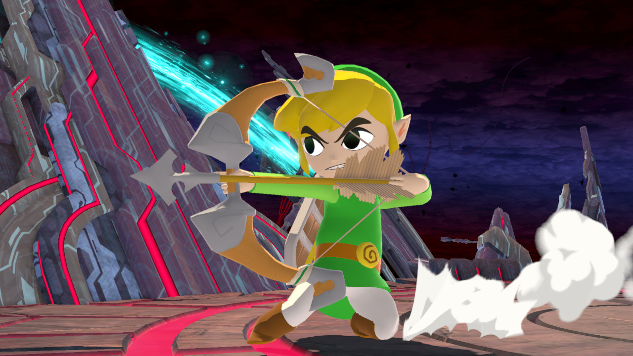 Wind-Waker Art Style Toon Link Mod for Super Smash Bros. Ultimate ...