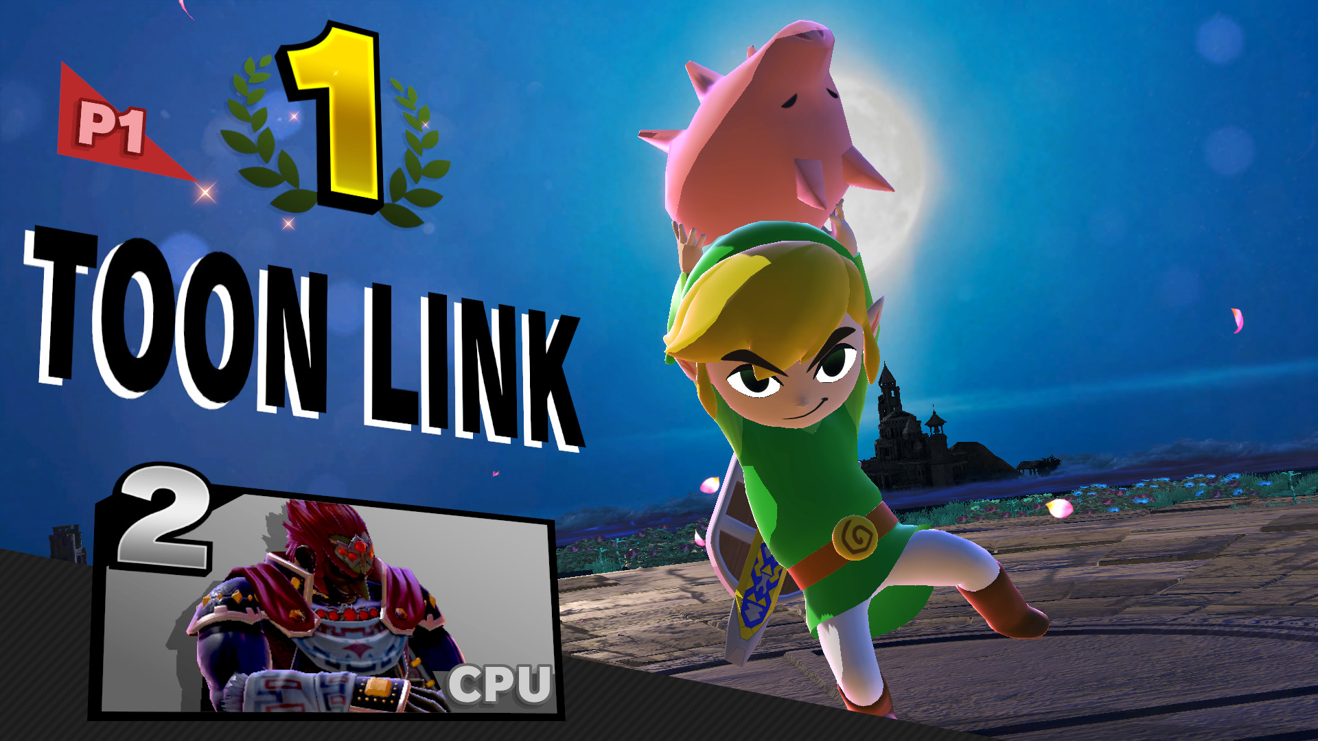 Wind-Waker Art Style Toon Link Mod for Super Smash Bros. Ultimate ...