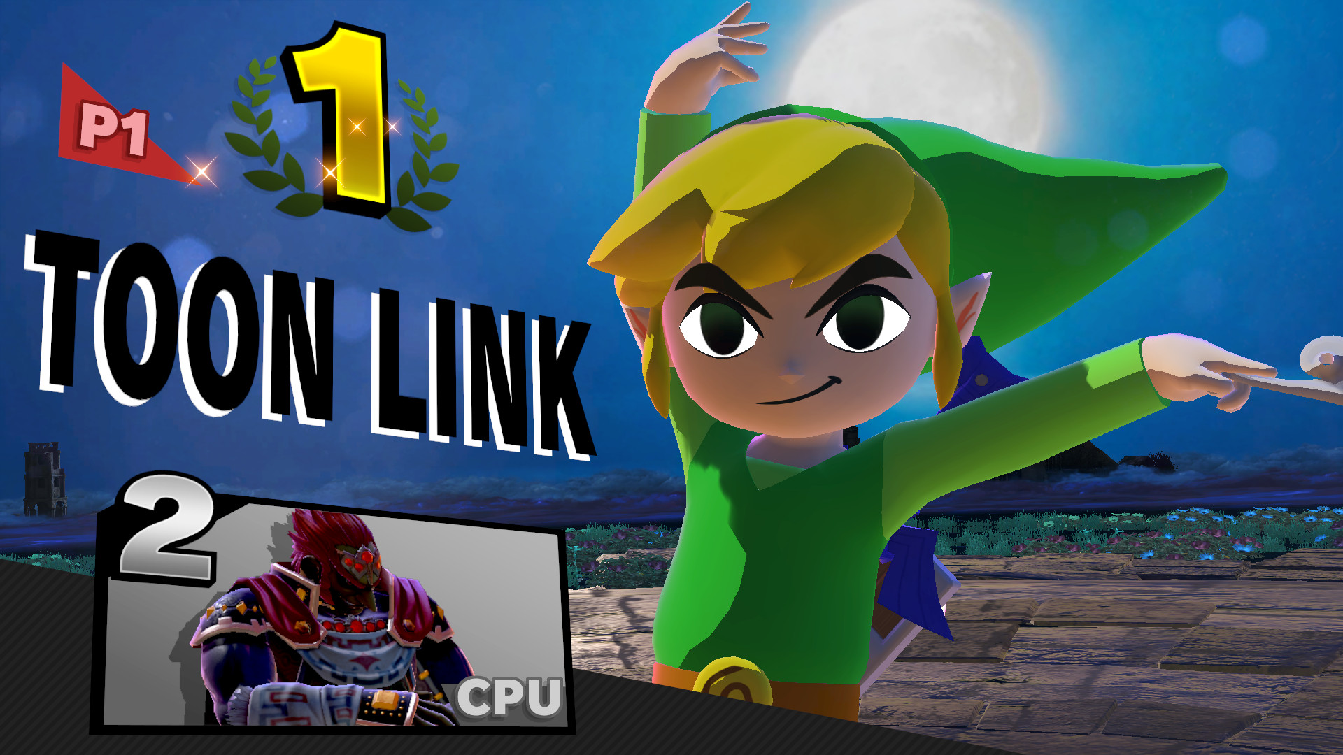 Wind-Waker Art Style Toon Link Mod for Super Smash Bros. Ultimate ...