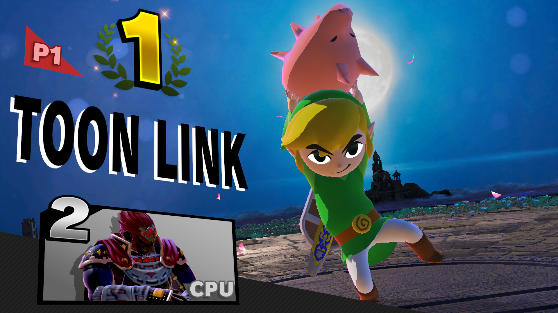 Wind-Waker Art Style Toon Link Mod for Super Smash Bros. Ultimate ...