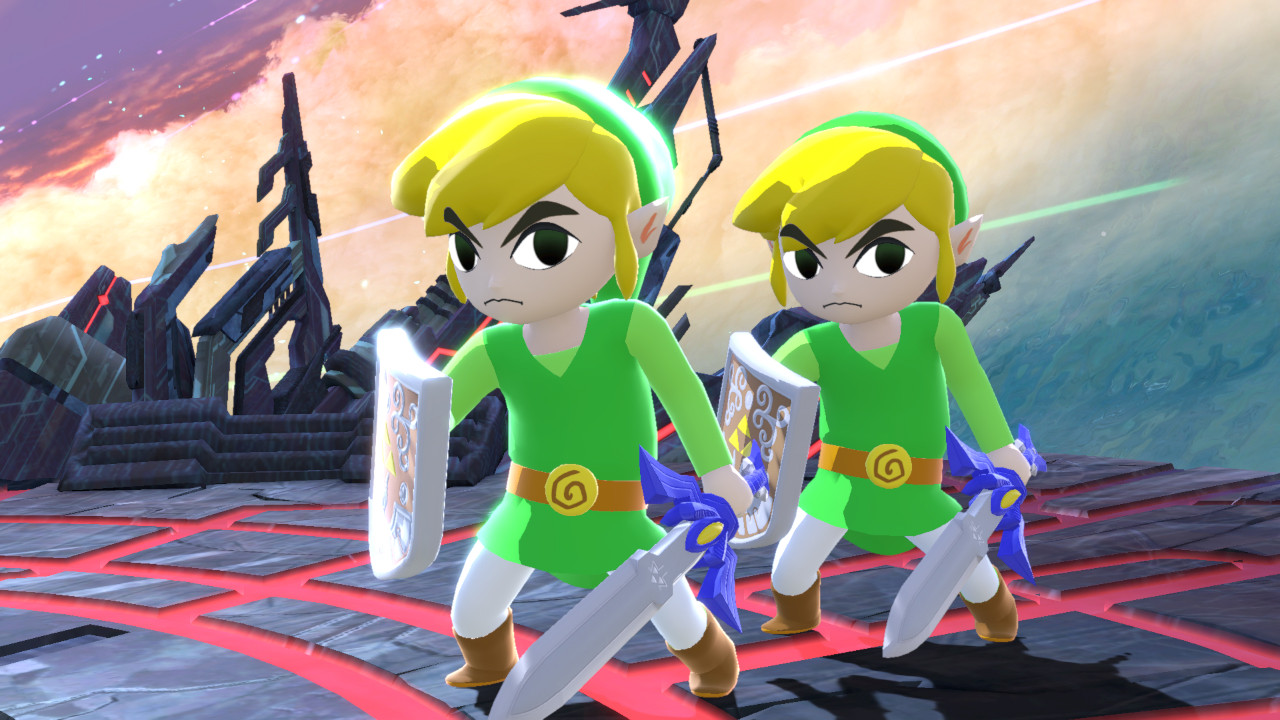Wind-Waker Art Style Toon Link Mod for Super Smash Bros. Ultimate ...