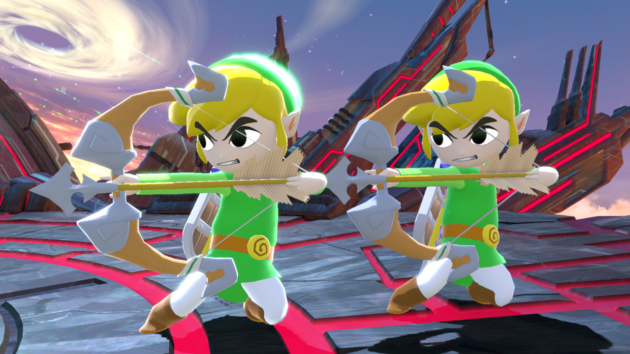 Wind-Waker Art Style Toon Link Mod for Super Smash Bros. Ultimate ...