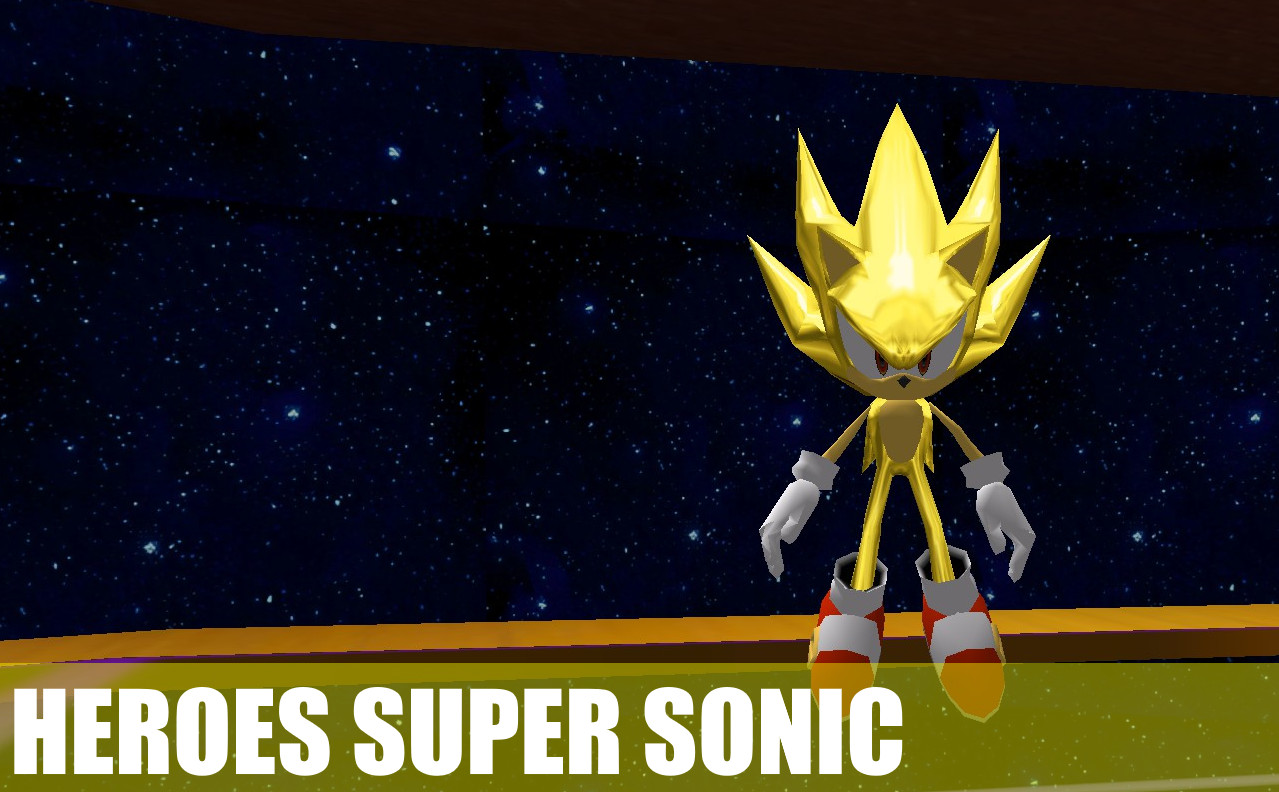 Heroes Super Sonic Mod for Sonic Adventure 2 | SA2 Mods