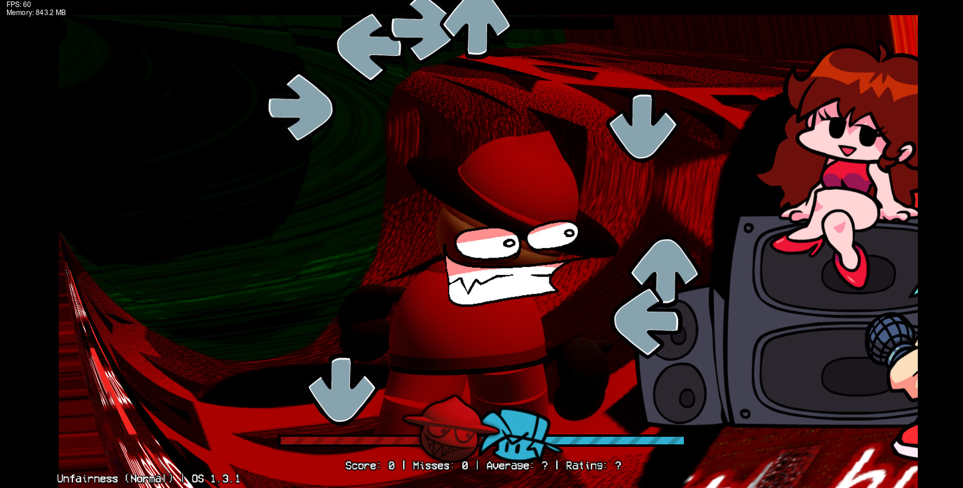 Dave and bambi: spam edition Mod for Friday Night Funkin' | FNF Mods