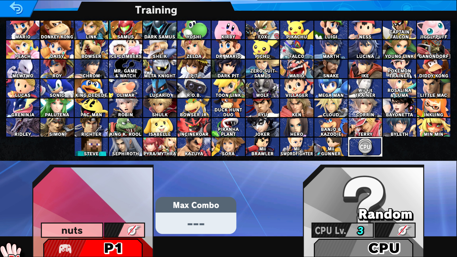 Blue CSS Mod for Super Smash Bros. Ultimate | SSBU Mods