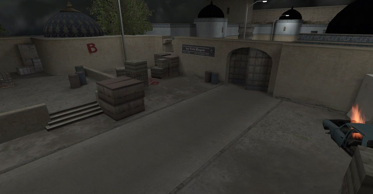 De-Dust2 Night [CSGO to CS 1.6] Mod for Counter-Strike 1.6 | CS1.6 Mods
