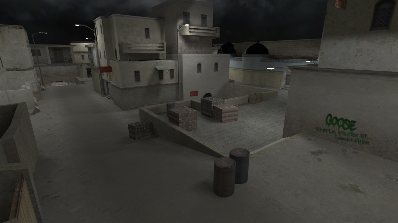 De-Dust2 Night [CSGO to CS 1.6] Mod for Counter-Strike 1.6 | CS1.6 Mods