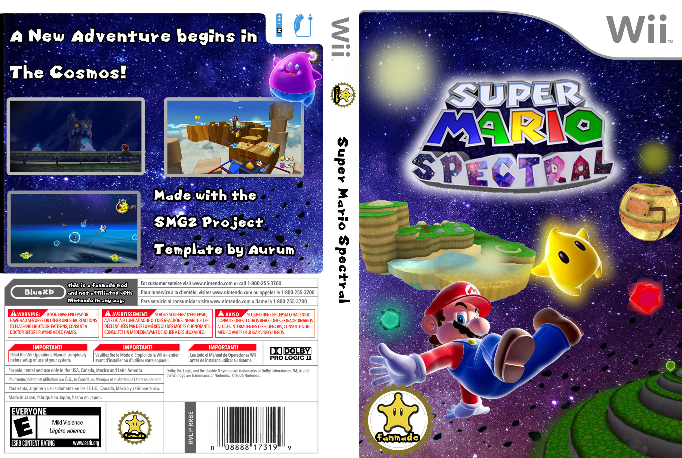 Super Mario Spectral [super Mario Galaxy 2] [mods]