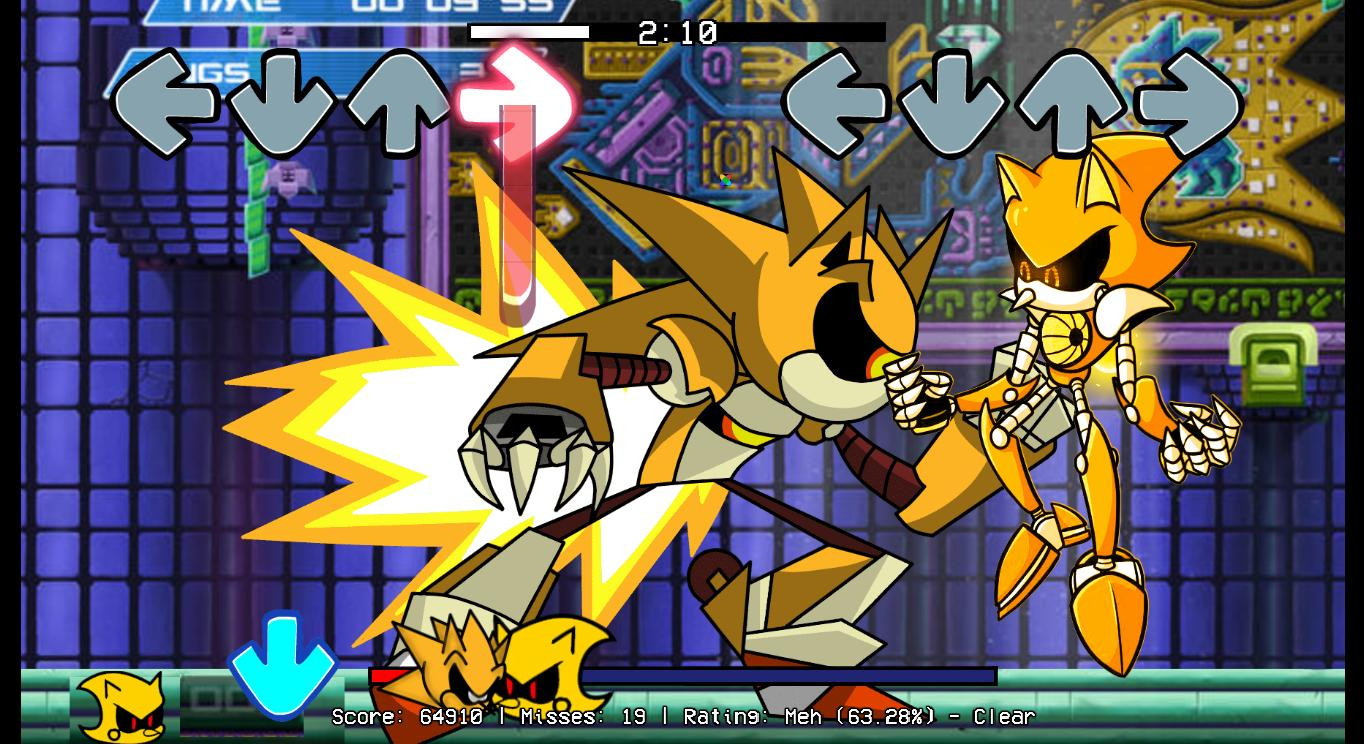 confronting yourself mecha vs metal [Friday Night Funkin'] [Mods]