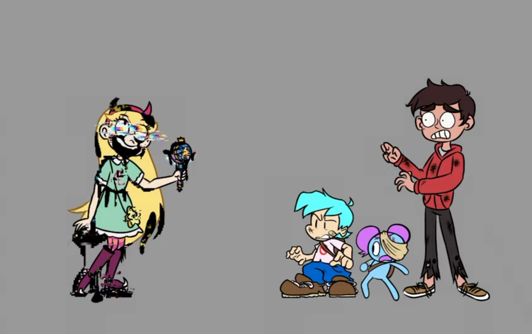 Vs Pibby Star Butterfly Mod for Friday Night Funkin' | FNF Mods