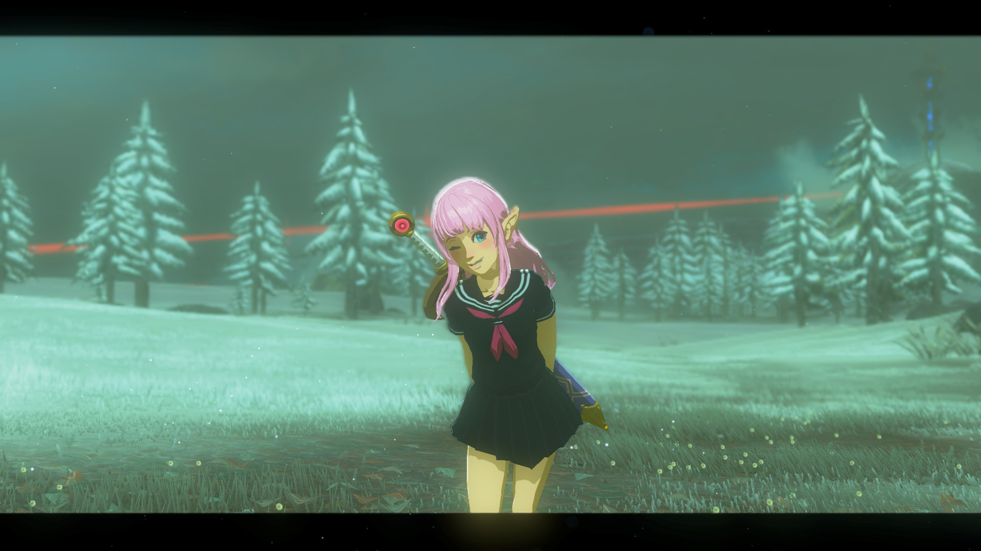 Linkle 3.0 Wind Set Seifuku Recolors Mod for The Legend of Zelda ...