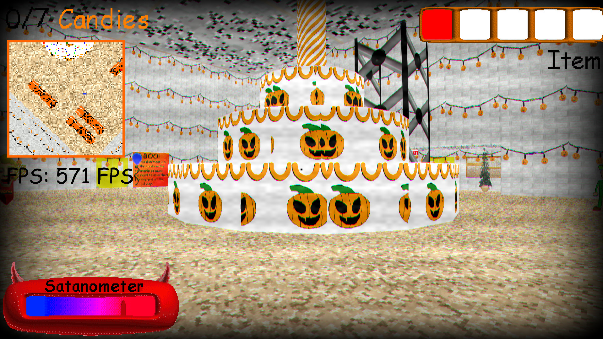 Baldi's Halloween Party Remastered! [Baldi's Basics] [Mods]