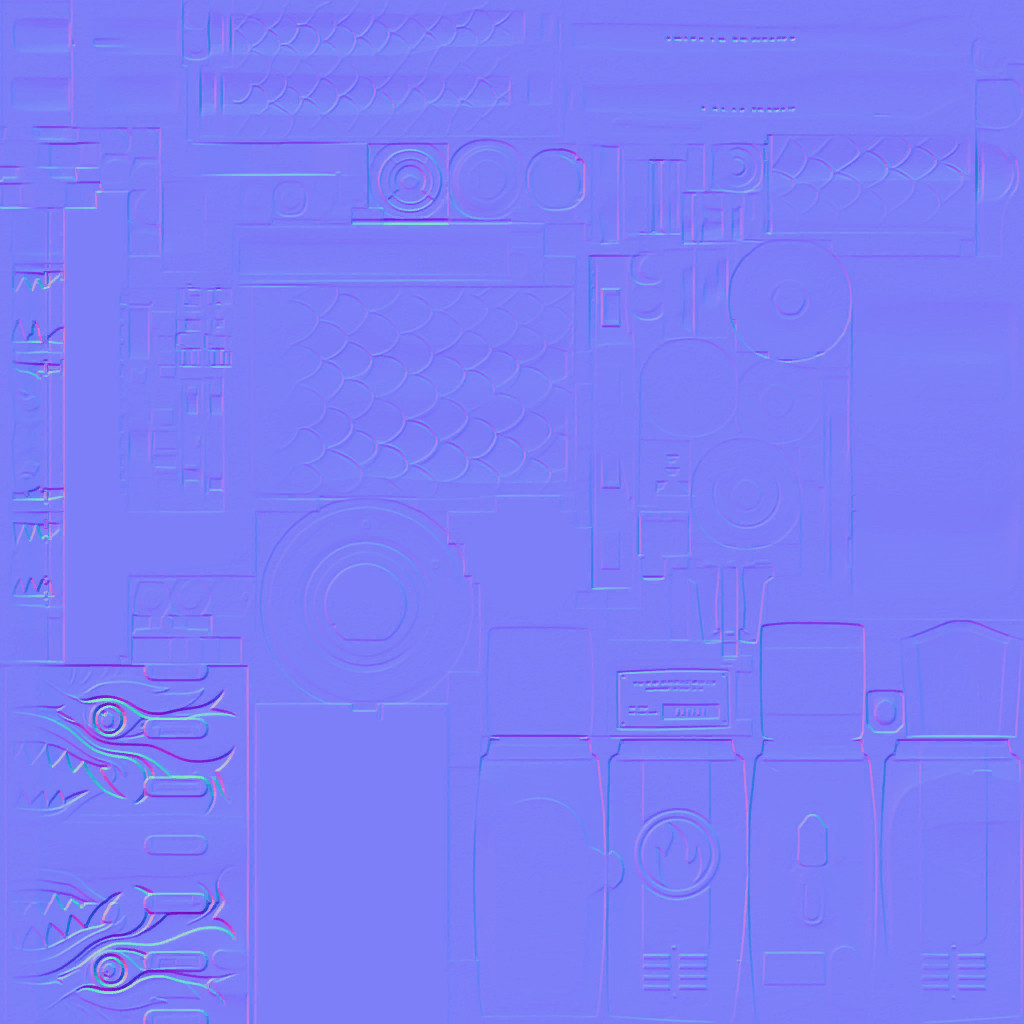 Dragon Slayer Dragon's Fury Normal Map [Team Fortress 2] [Mods]