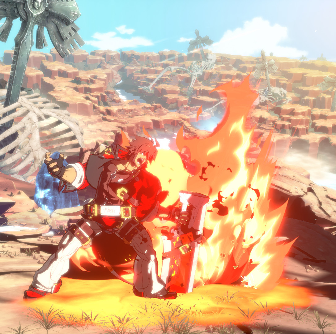 Rockin' Red Sol Mod for GUILTY GEAR -STRIVE- | GGST Mods