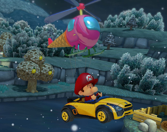 Helicopter Gliders (animated) Mod for Mario Kart 8 Deluxe | MK8D Mods